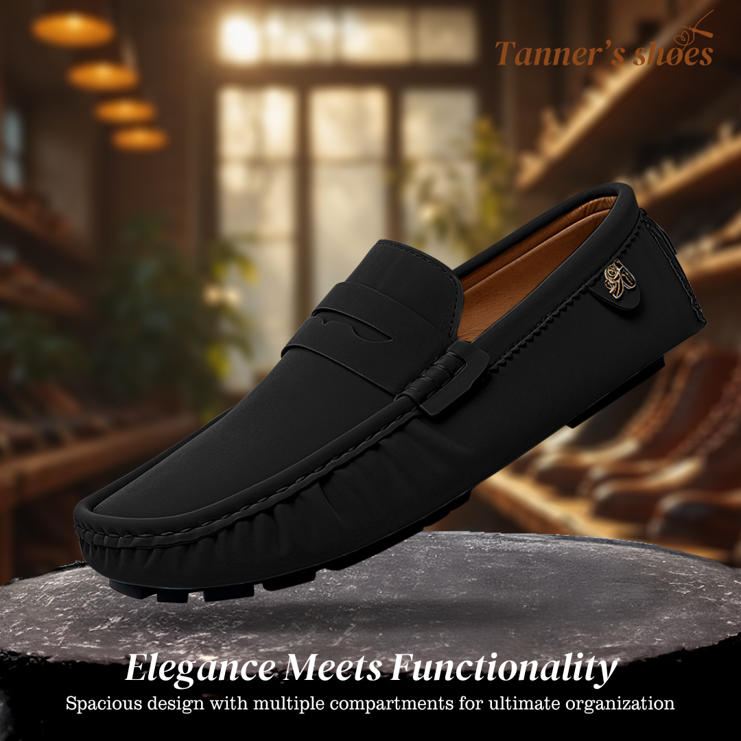 Hamish | Men's Moccasins Penny Loafer Shoes – Grant & Whitmore